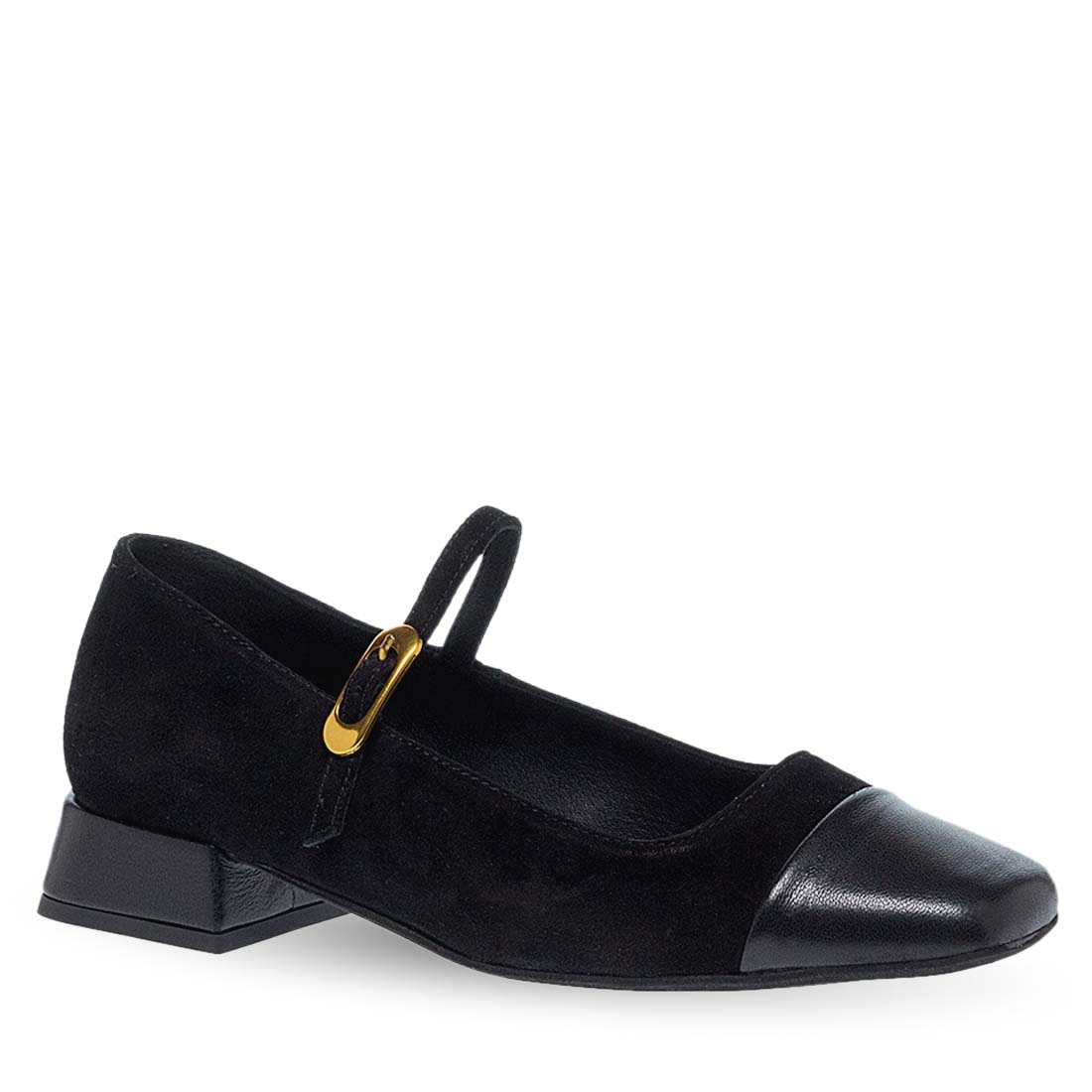 Mary Jane Παπούτσια Δερμάτινα Γυναικεία Maison Minrelle 13232012 - ΜΑΥΡΟ | Maison Minrelle